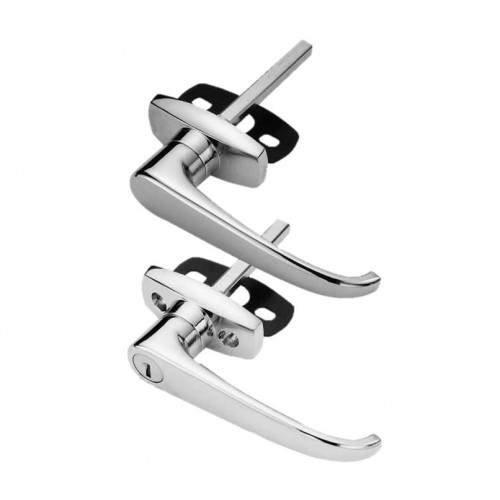 Lever L-Handle With Surface Mounting