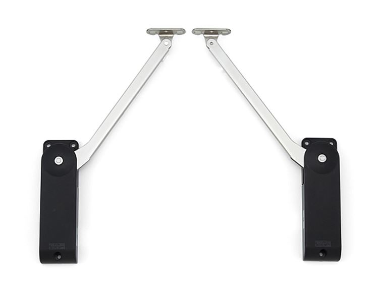 Over The Top Soft Close Flipper Door Mechanism
