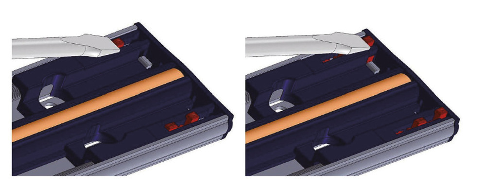 Heavy Duty Full Extension Slide (Adjustable Soft Close)